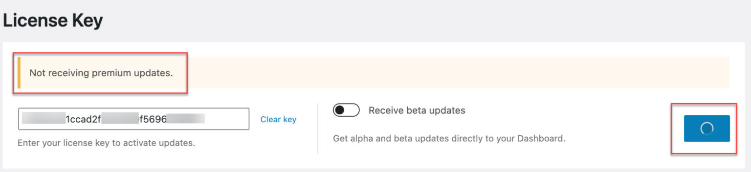 License Key Activation Issues - Documentation